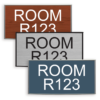 Room Signs - Room Name & Room ID Signs - Changeable Lenses