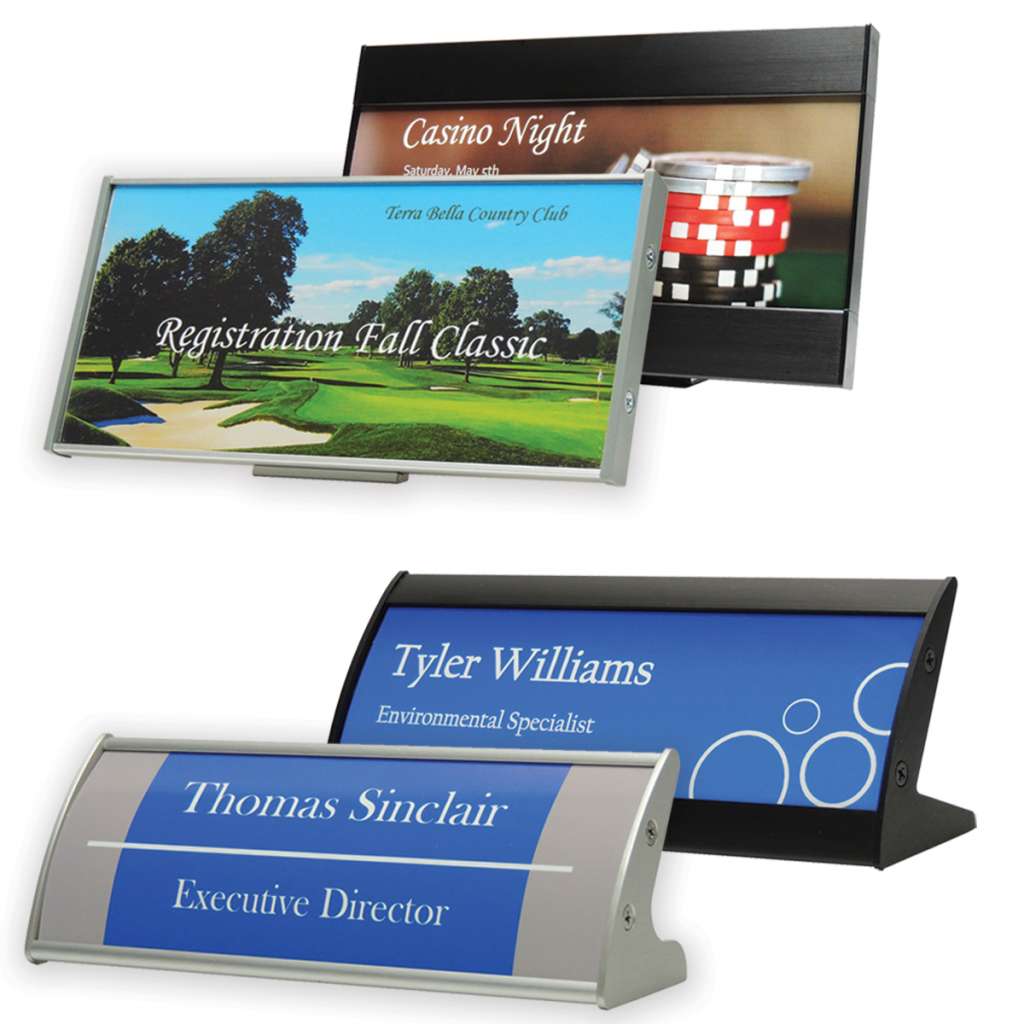 Vista System - Vista Sign Frames with Changeable Inserts
