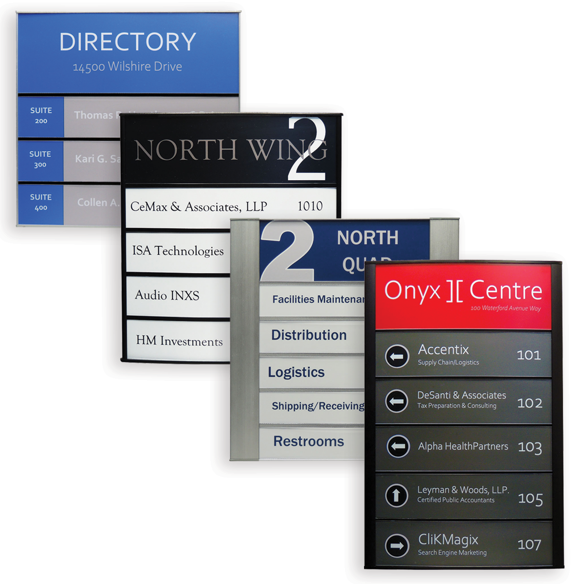 Directory Sign Frames – Vista System CP | Sign-Frame