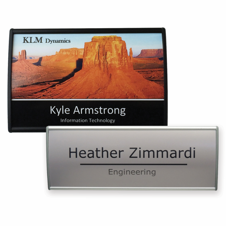 Room Number Signs - Interchangeable Lenses & Sign Inserts