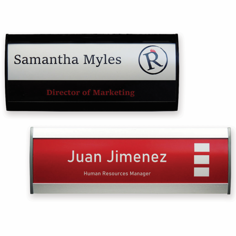 Room Number Signs - Interchangeable Lenses & Sign Inserts