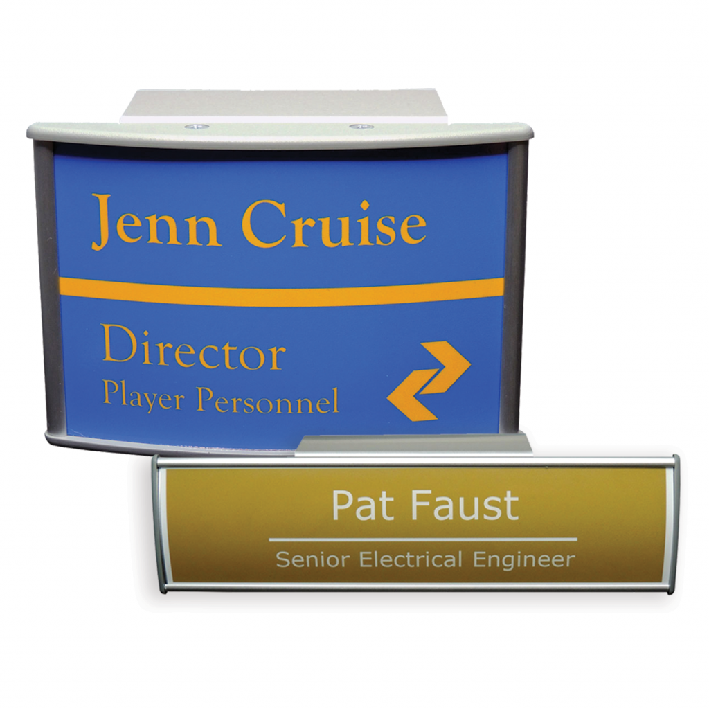 Cubicle Sign Frames - Vista System Cubicle Holders & Inserts