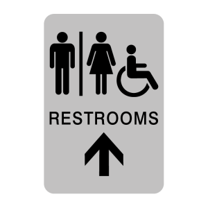 California Restroom Signs - CA Title 24 ADA Bathroom Signs
