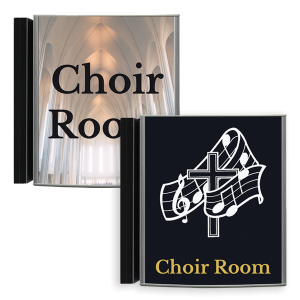 Church Hallway Sign – 4.75″H x 4″W – FS1CH | Sign-Frame | The Premier ...