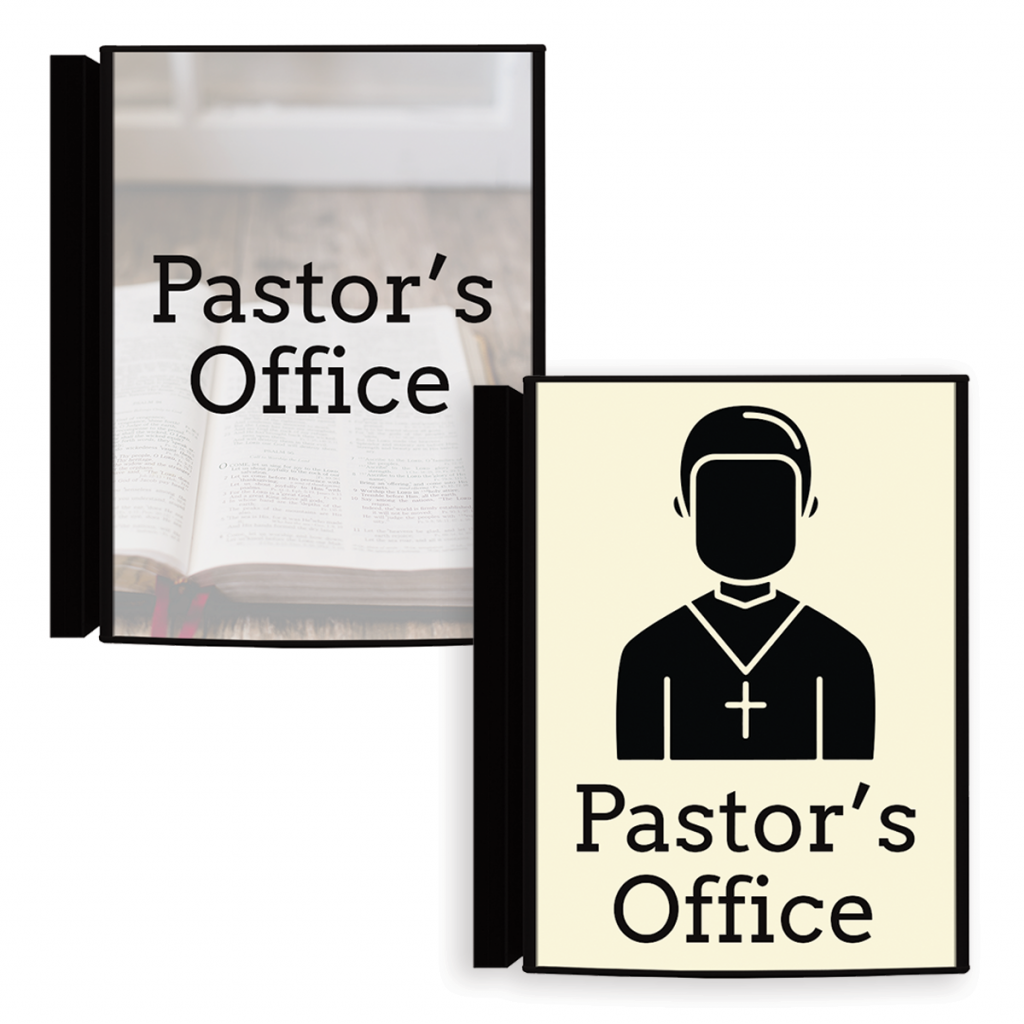 Church Hallway Sign – 6.5″H x 5″W – FS4CH | Sign-Frame | The Premier ...