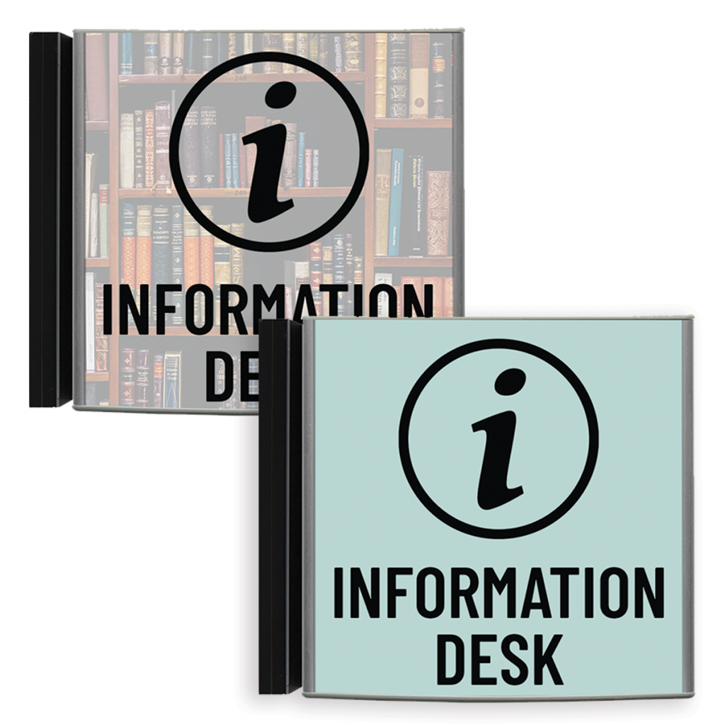 Hallway Signs & Corridor Signs with Changeable Sign Inserts