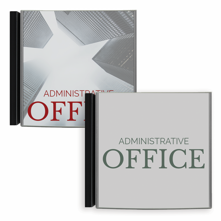 Hallway Signs & Corridor Signs with Changeable Sign Inserts