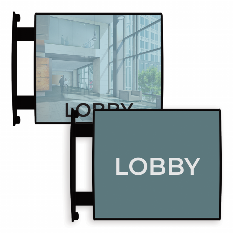 Hallway Signs & Corridor Signs with Changeable Sign Inserts