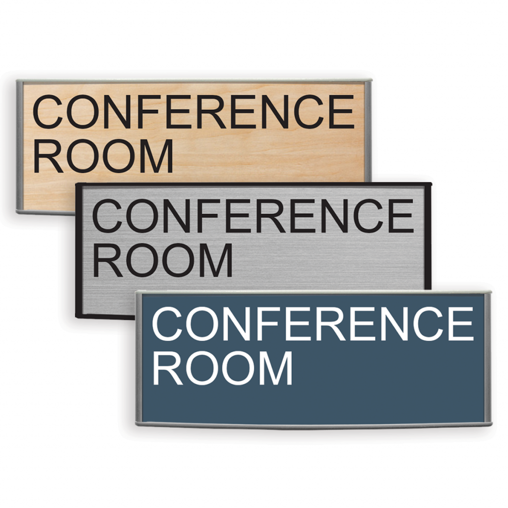 Conference Room Sign – 3″H x 8″W – WFP39CR | Sign-Frame
