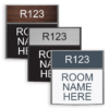Room Signs - Room Name & Room ID Signs - Changeable Lenses