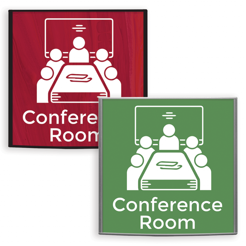 Conference Room Sign – 6″H x 6″W – WFP30CR | Sign-Frame