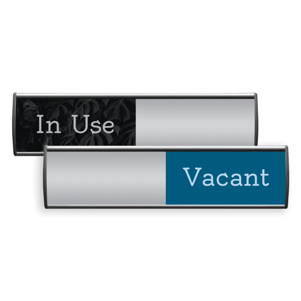 Conference Room Door & Slider Signs with Changeable Inserts