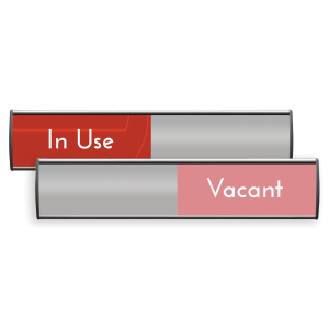 Conference Room Door & Slider Signs with Changeable Inserts