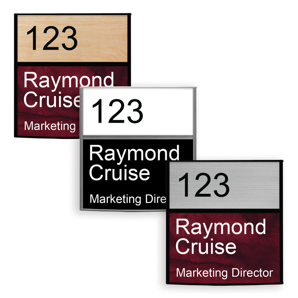 Office Signs | Door Signs with Changeable Lenses & Inserts