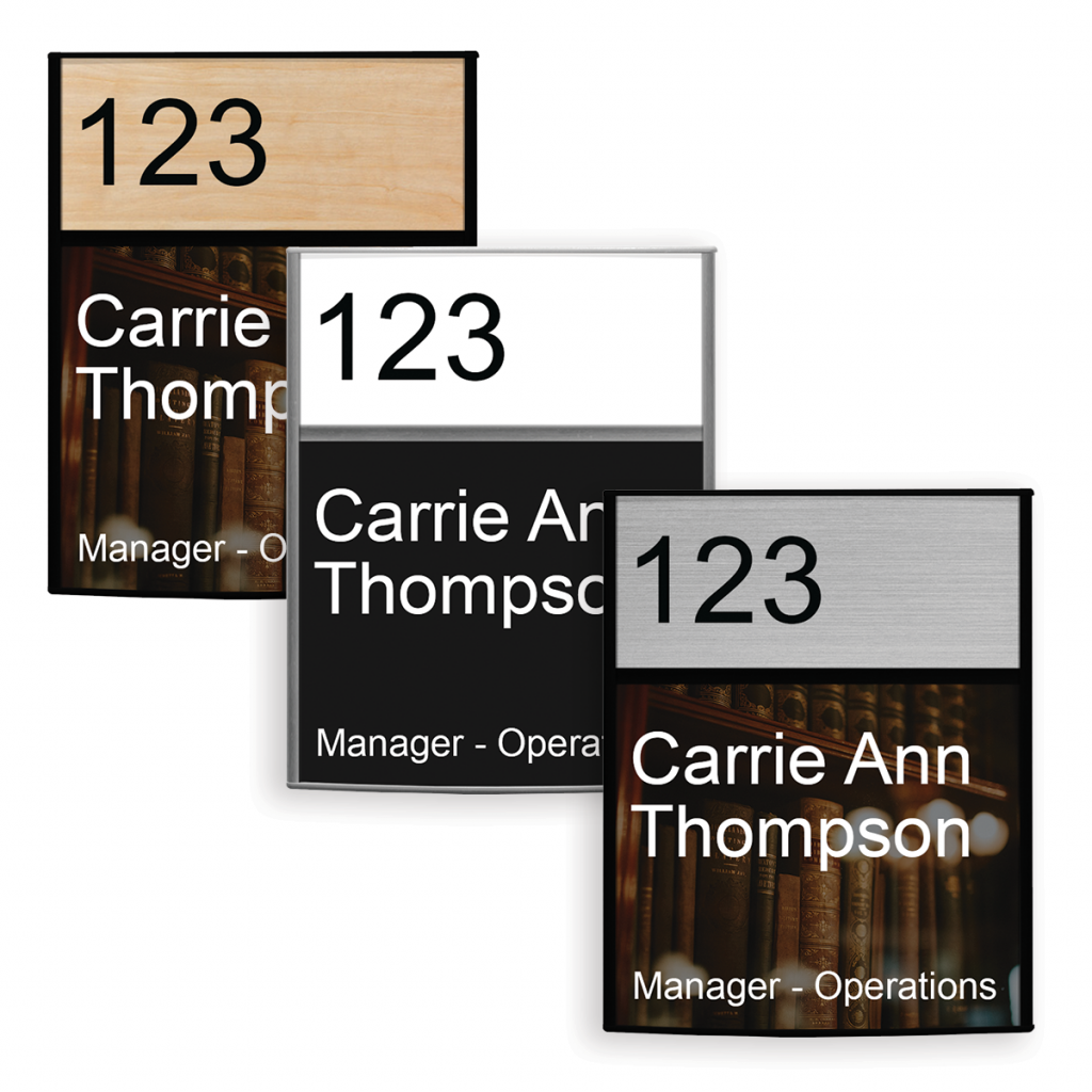 Office Signs | Door Signs with Changeable Lenses & Inserts
