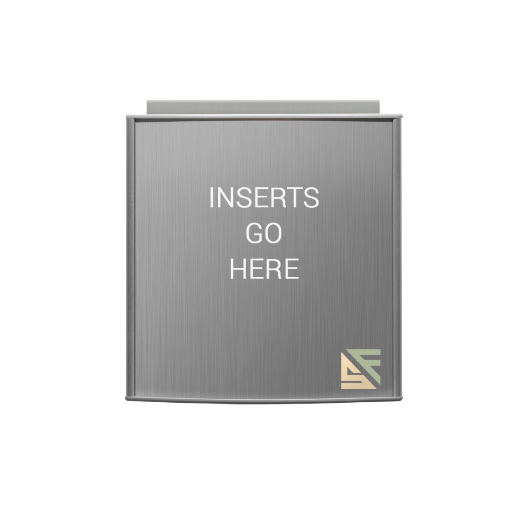 Cubicle Sign Frame – 6″H x 6″W – CU-WFP30 | Sign-Frame